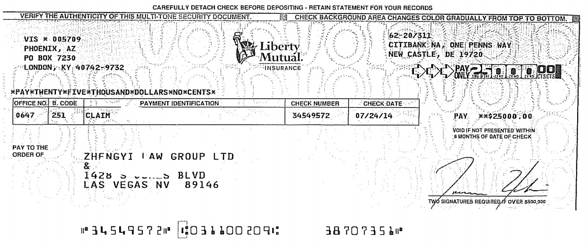 Wang Associates LLC Xin Wang Las Vegas Attorney
